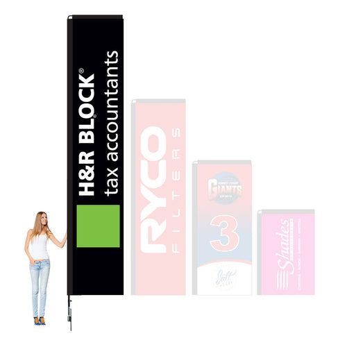 Order Rectangle Banner Flags Online - Custom & Fast - Promocolour